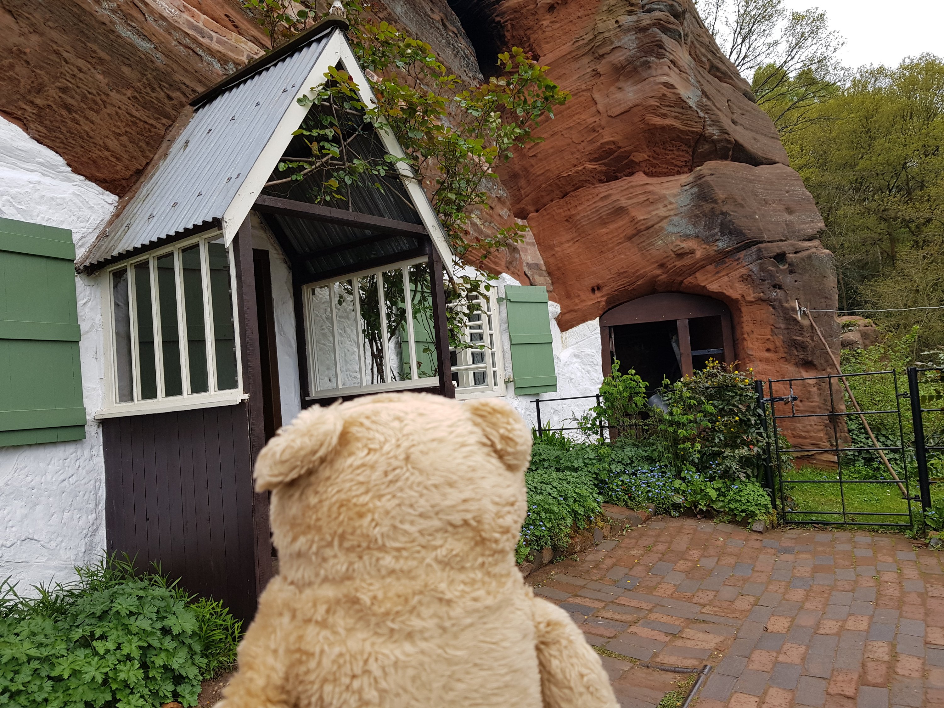 Kinver Rock Houses | Horace the Alresford Bear