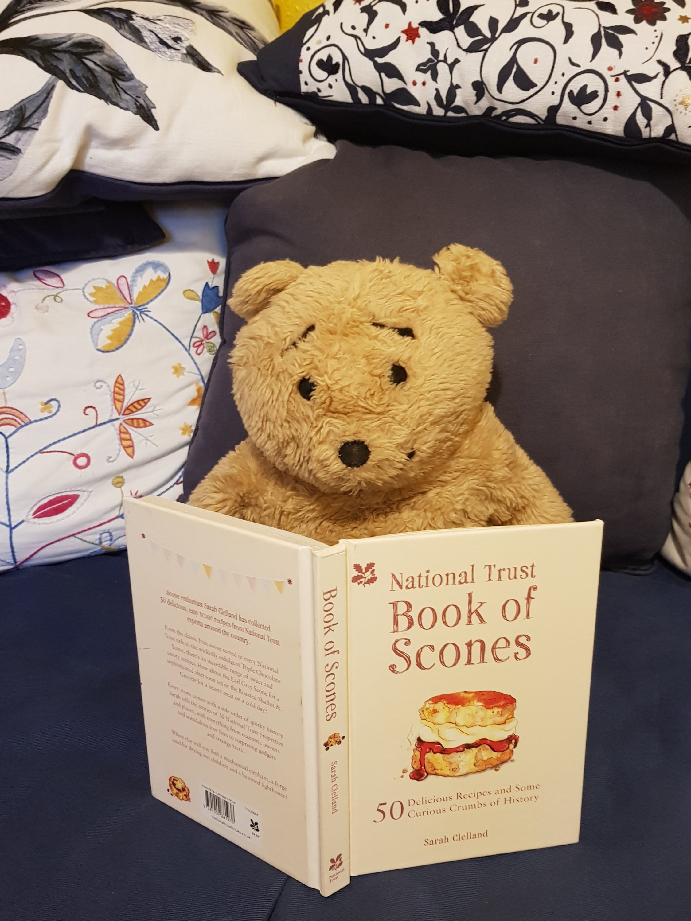 Making Scones using National Trust recipe | Horace the Alresford Bear