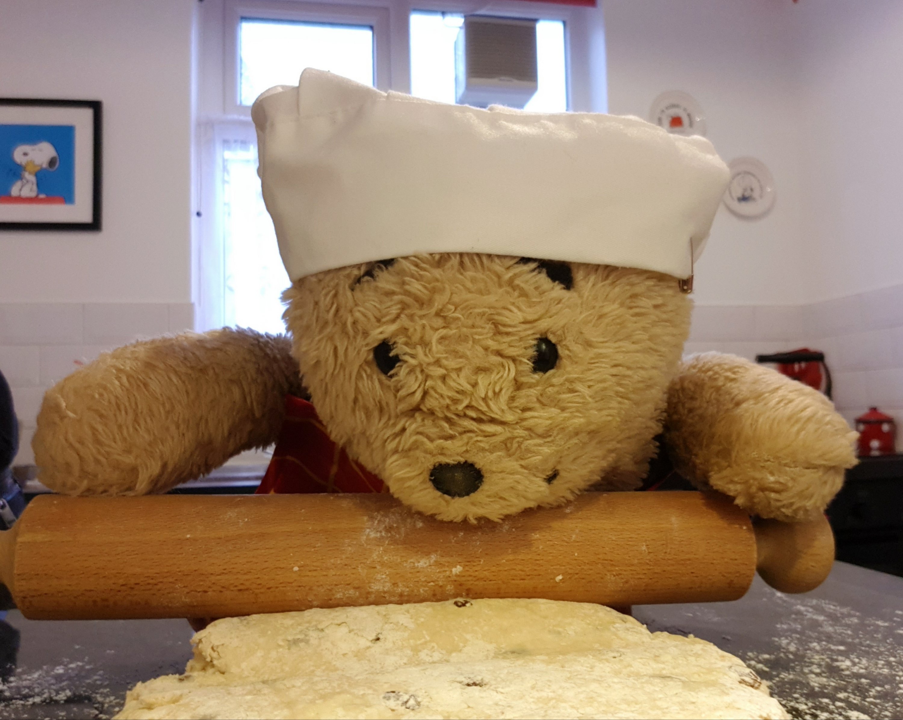 Making Scones using National Trust recipe | Horace the Alresford Bear