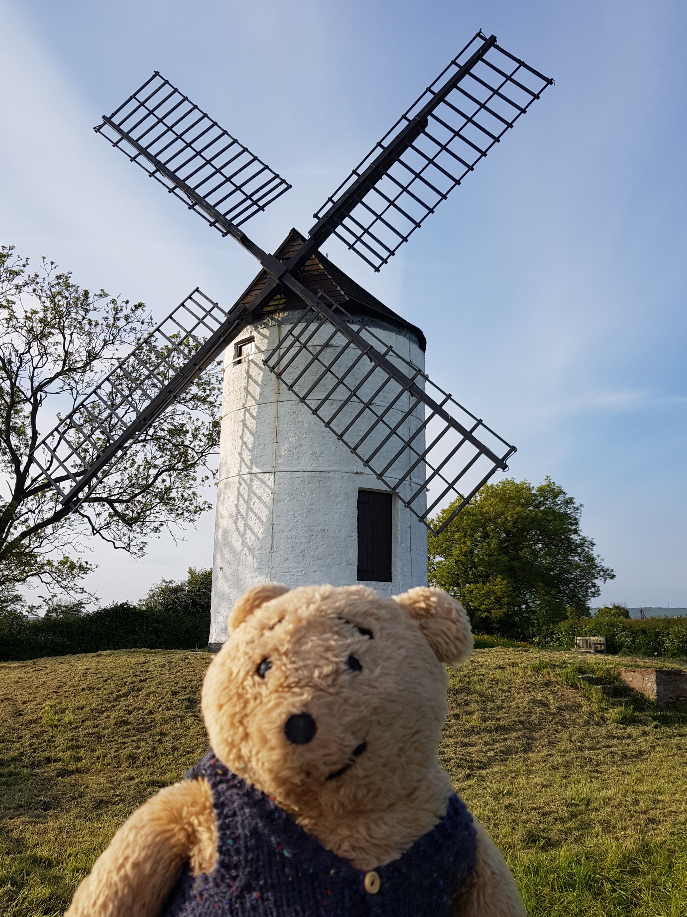 Ashton Windmill | Horace the Alresford Bear